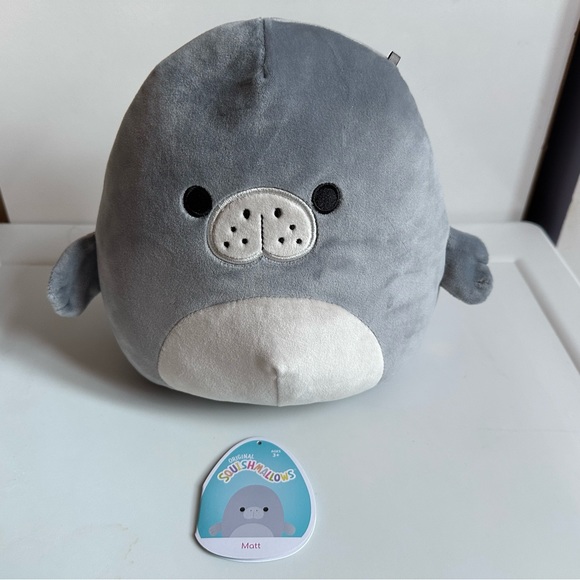 Squishmallows | Toys | Matt The Manatee 8 Inch Squishmallow | Poshmark